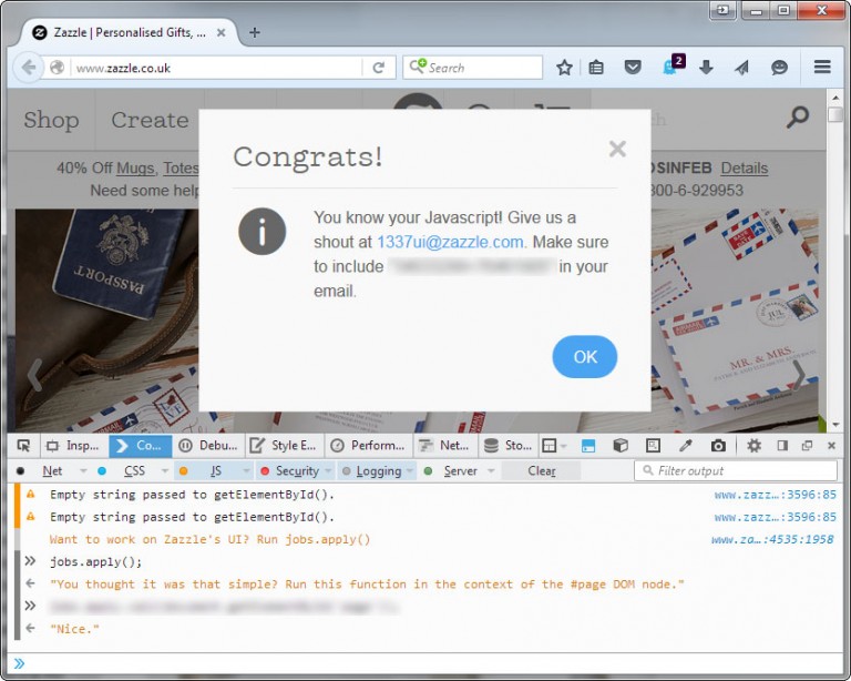Zazzle: Invoke a function and specify context for this | Gyrocode.com